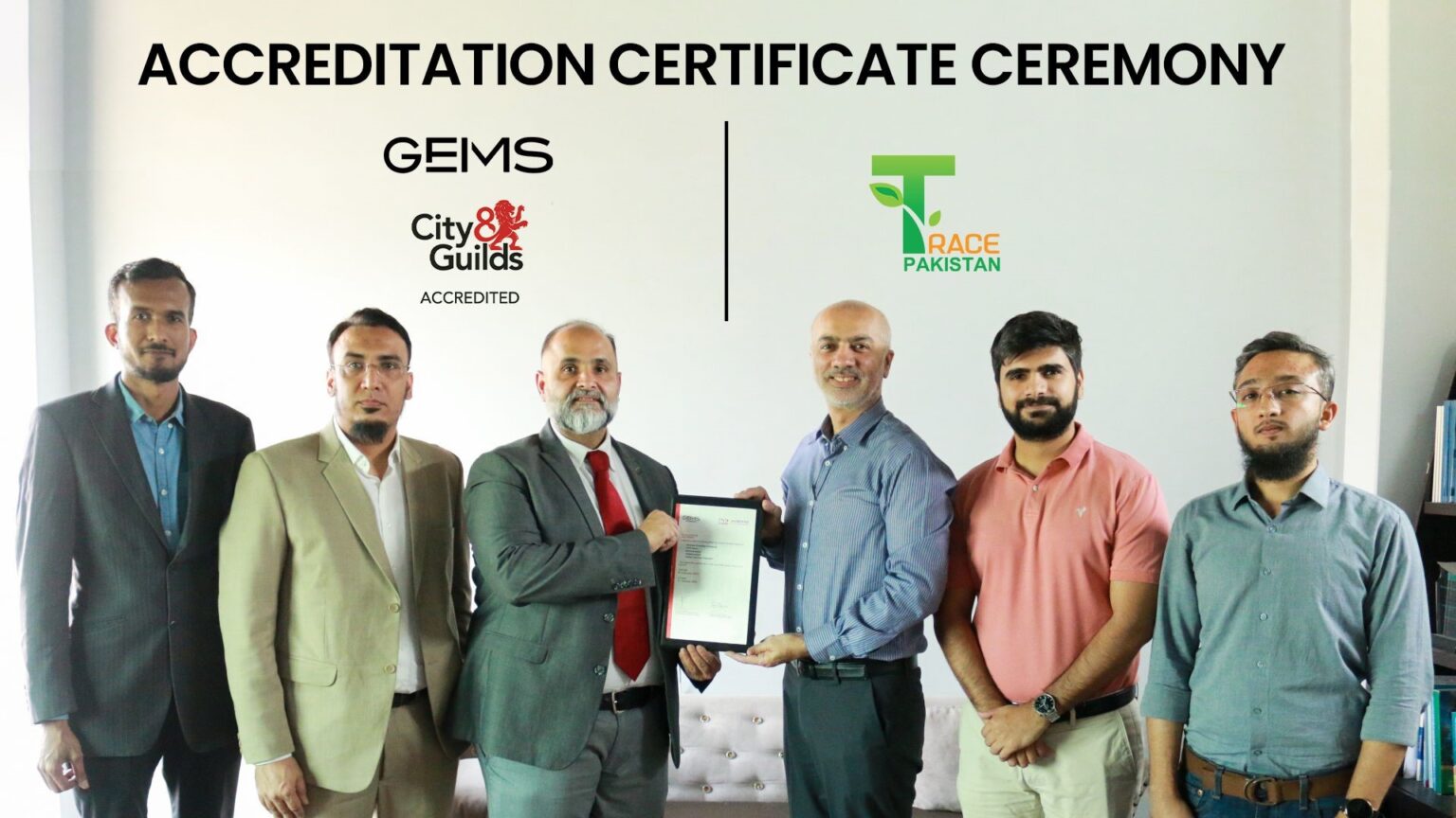 City & Guilds Pakistan Team Visits Trace Pakistan for Center ...